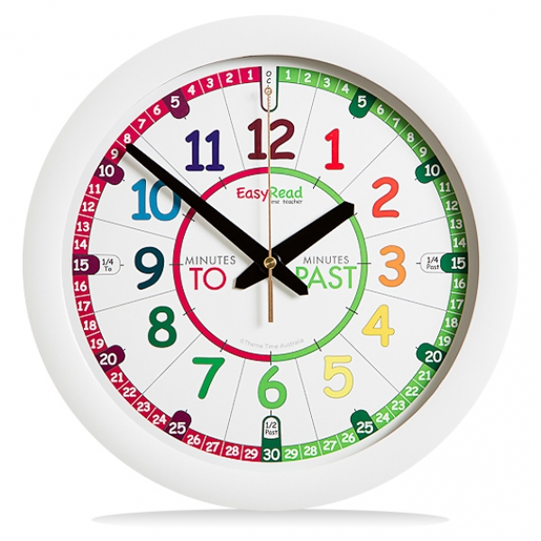 EASYREAD TIME TEACHER CLOCK (PAST/TO) - dyslexiadublin.ie